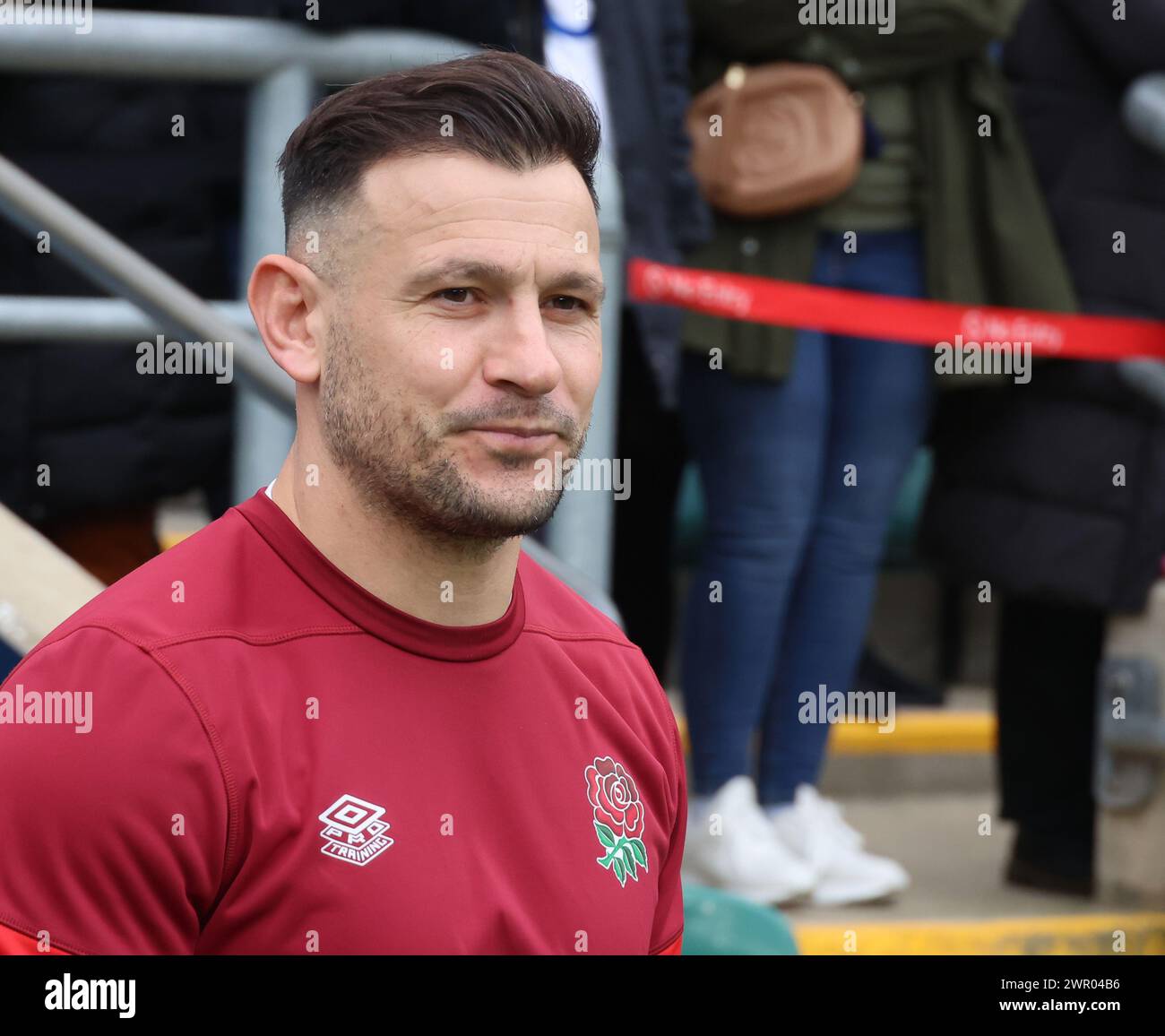 London, UK. 09th Mar, 2024. England's Danny Care (Harlequins)making ...