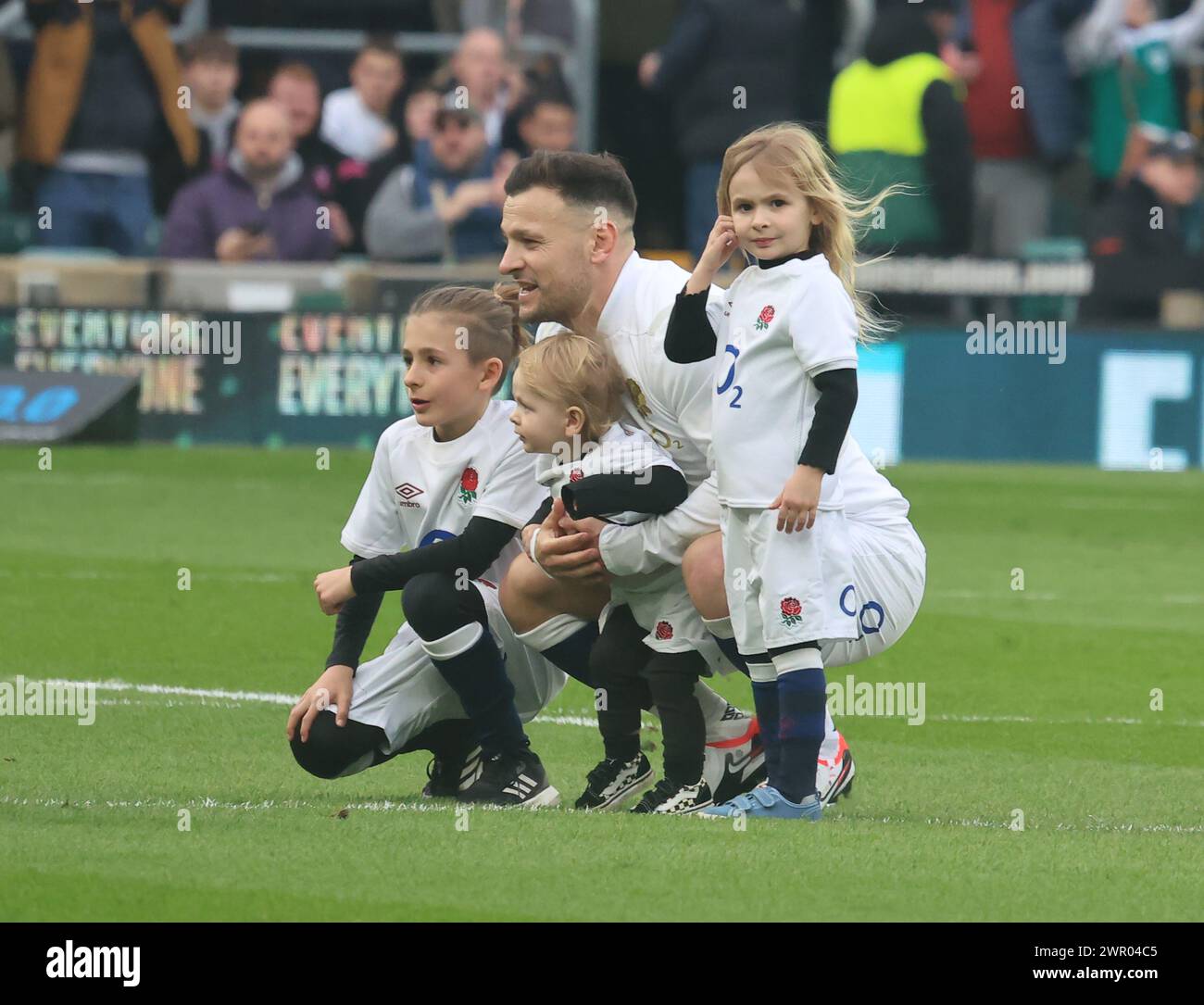 London, UK. 09th Mar, 2024. England's Danny Care (Harlequins)making ...