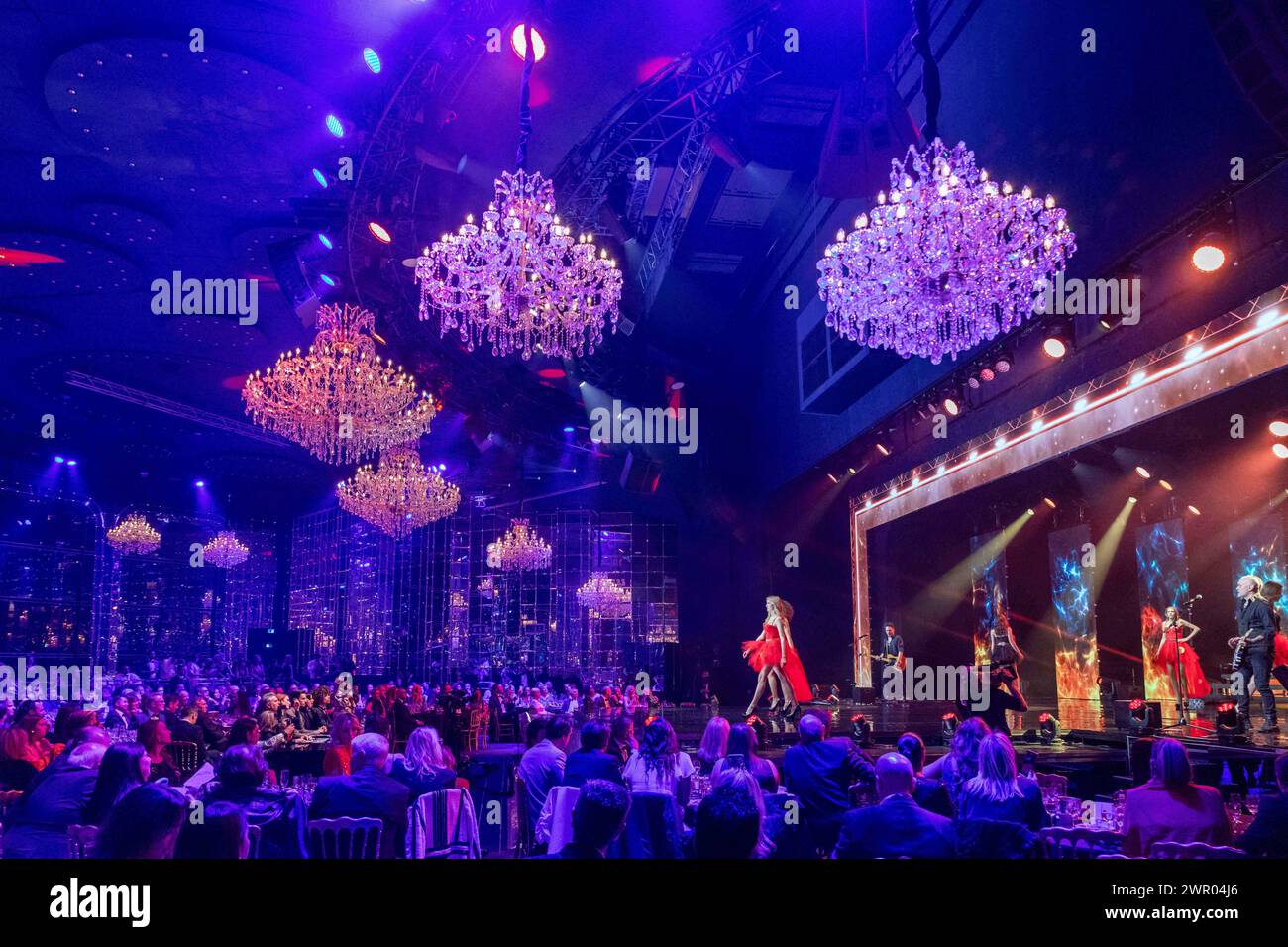 Monaco, Moldova. 09th Mar, 2024. Show during the Top Model ...