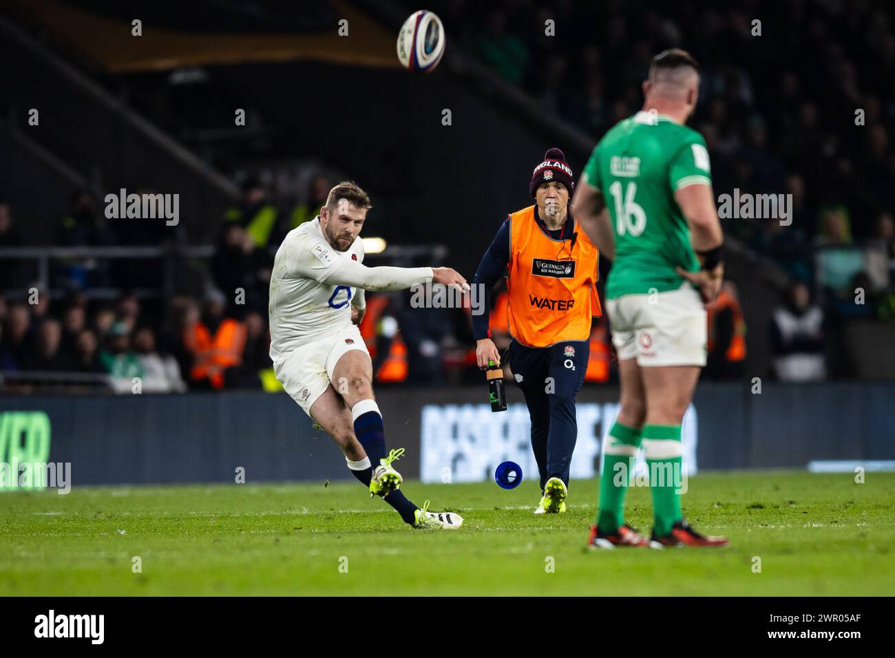Elliot Daly of England during the 2024 Six Nations Championship, rugby ...