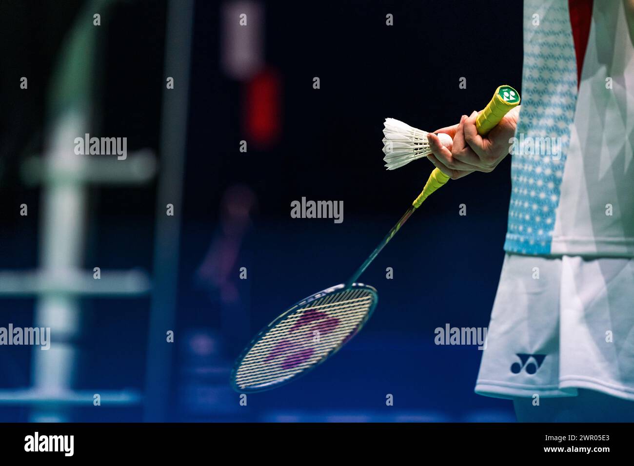 Paris, France. 08th Mar, 2024. Illustration during the Yonex French ...