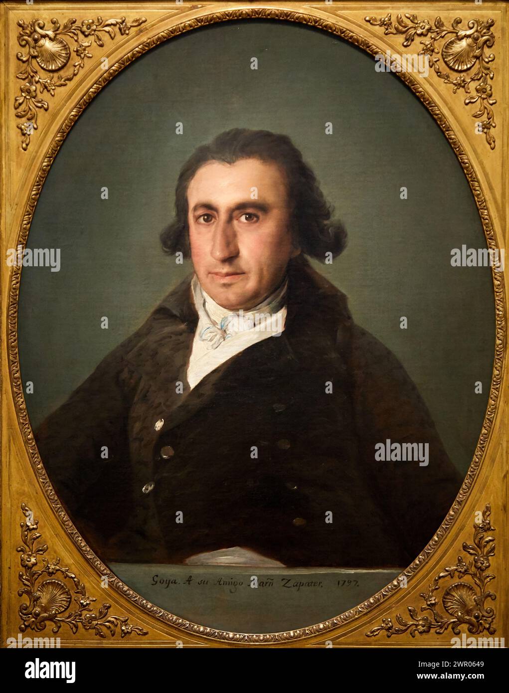 "Portrait of Martin Zapater", 1797, Francisco de Goya (1746-1828 ...