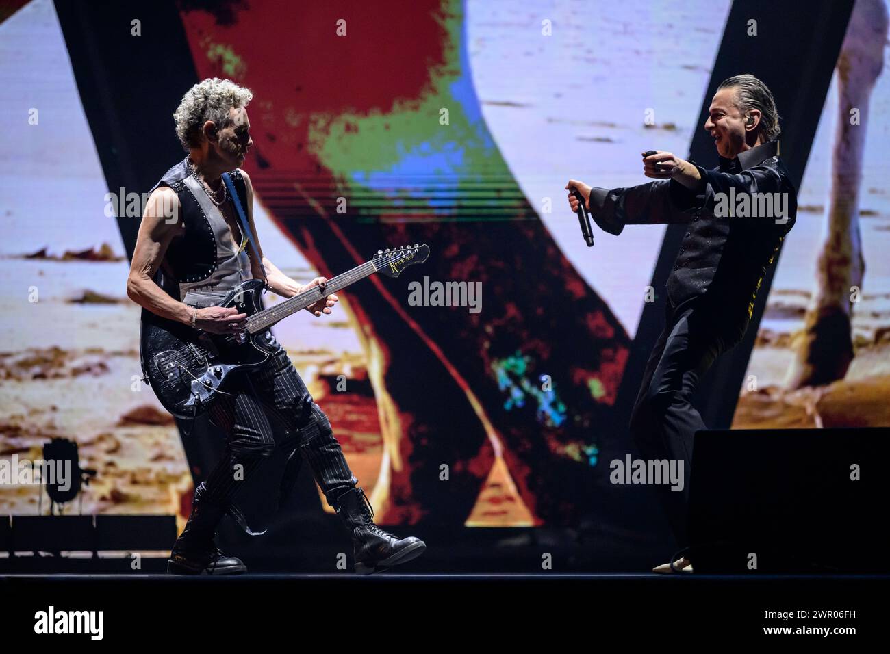 Depeche Mode Martin Gore & Dave Gahan - Memento Mori World Tour 2024 ...