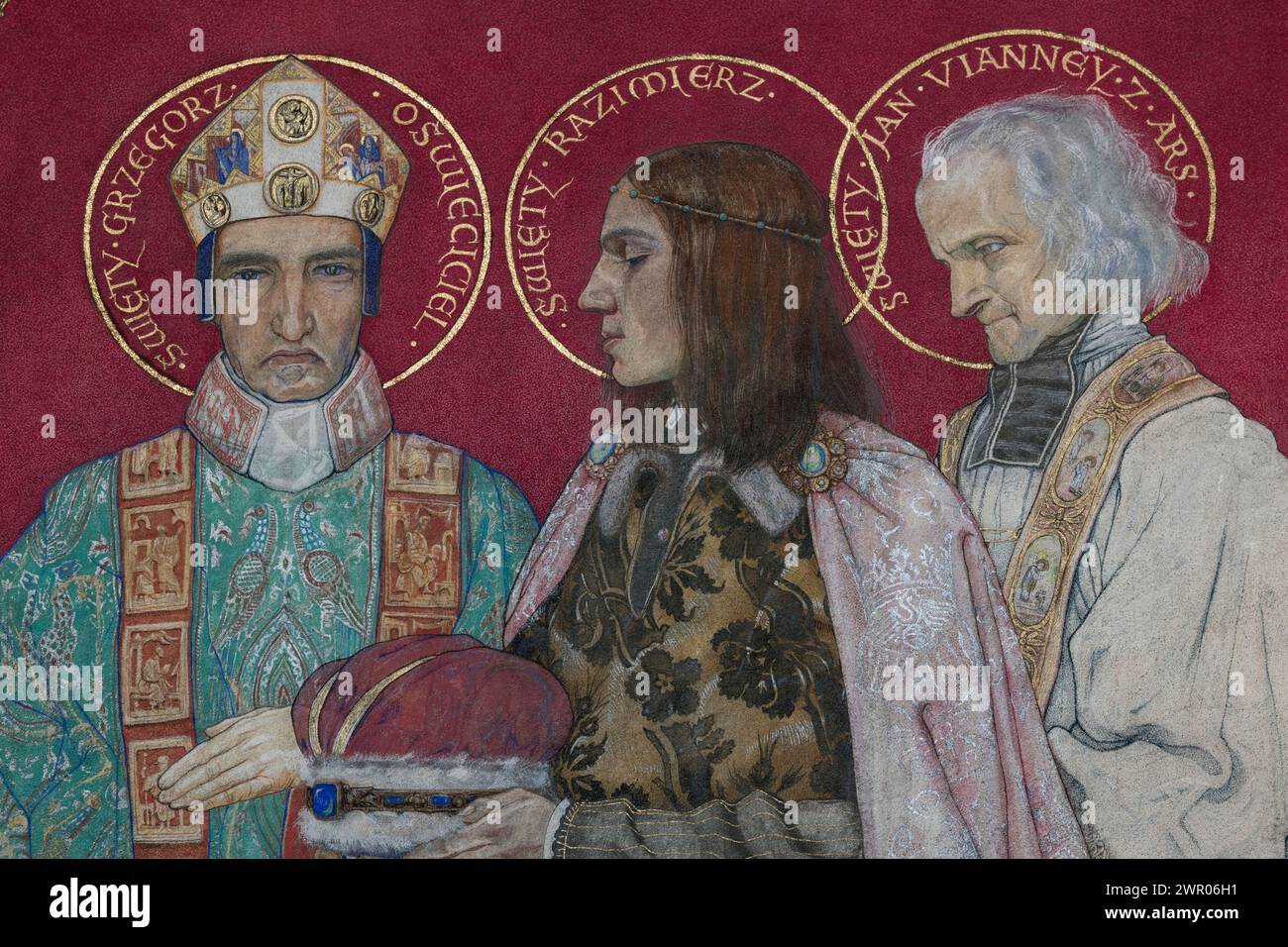 Crucifixion, Jan Henryk Rosen, Armenian Cathedral of Lviv, Ukraine ...