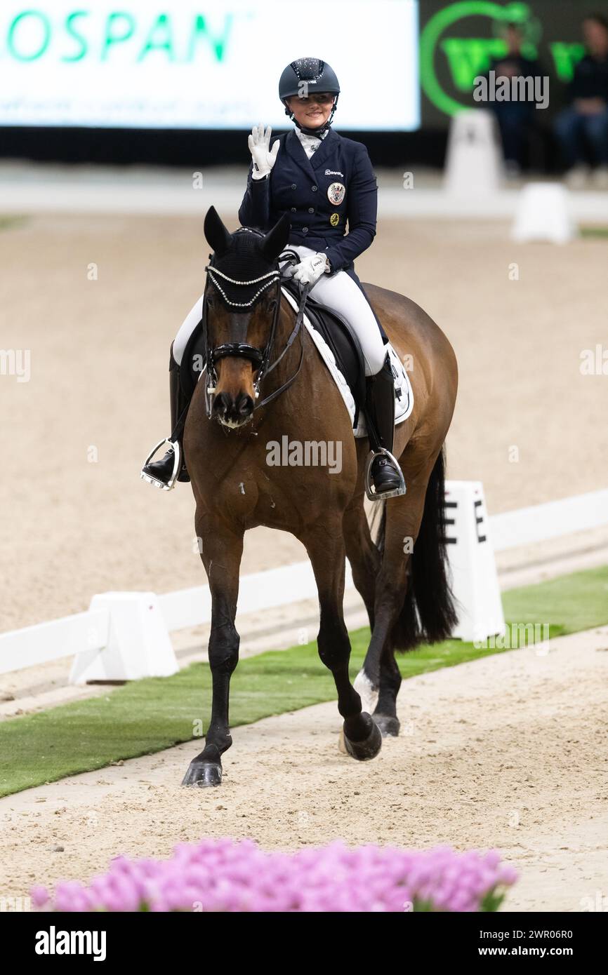 DenBosch, Netherlands - March 9, 2024. Diana Porsche of Austria ...