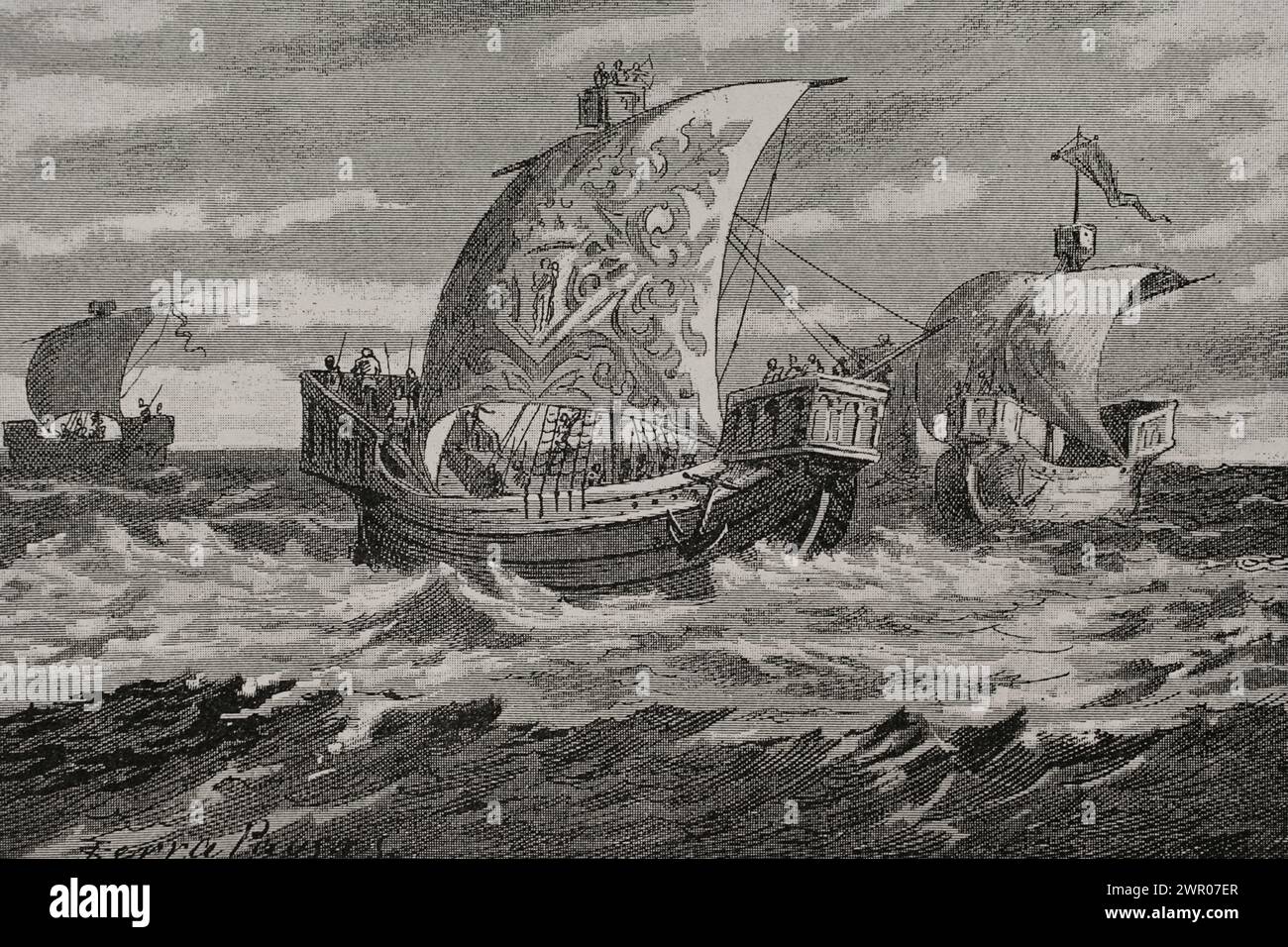 Castilian ships hi-res stock photography and images - Alamy