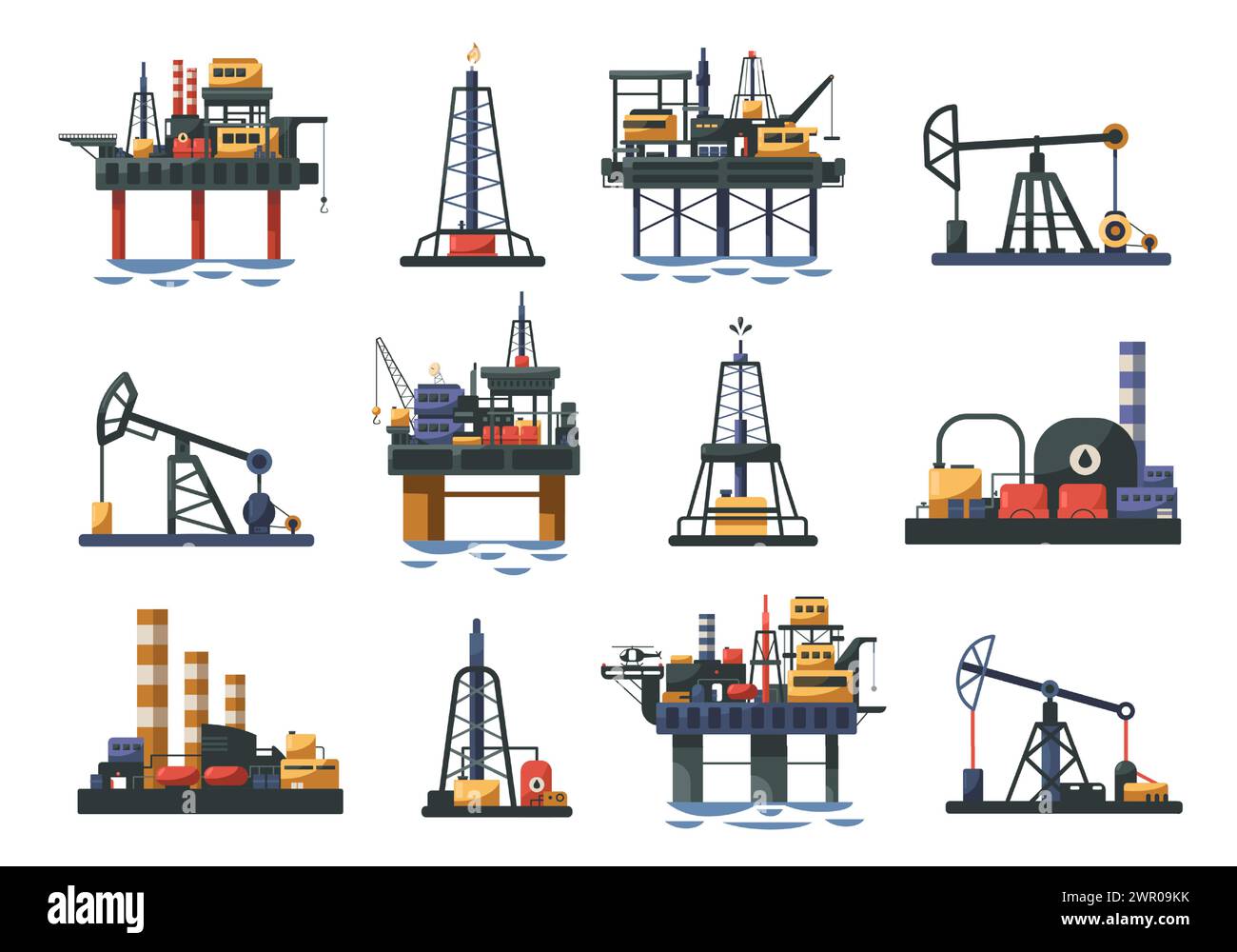 Cartoon water pump hi-res stock photography and images - Alamy