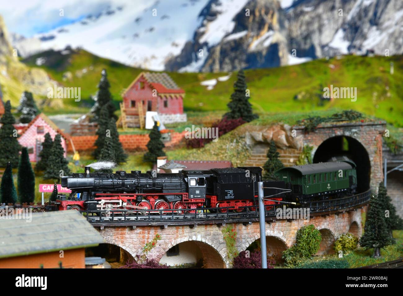Toy replica mountain hi-res stock photography and images - Alamy