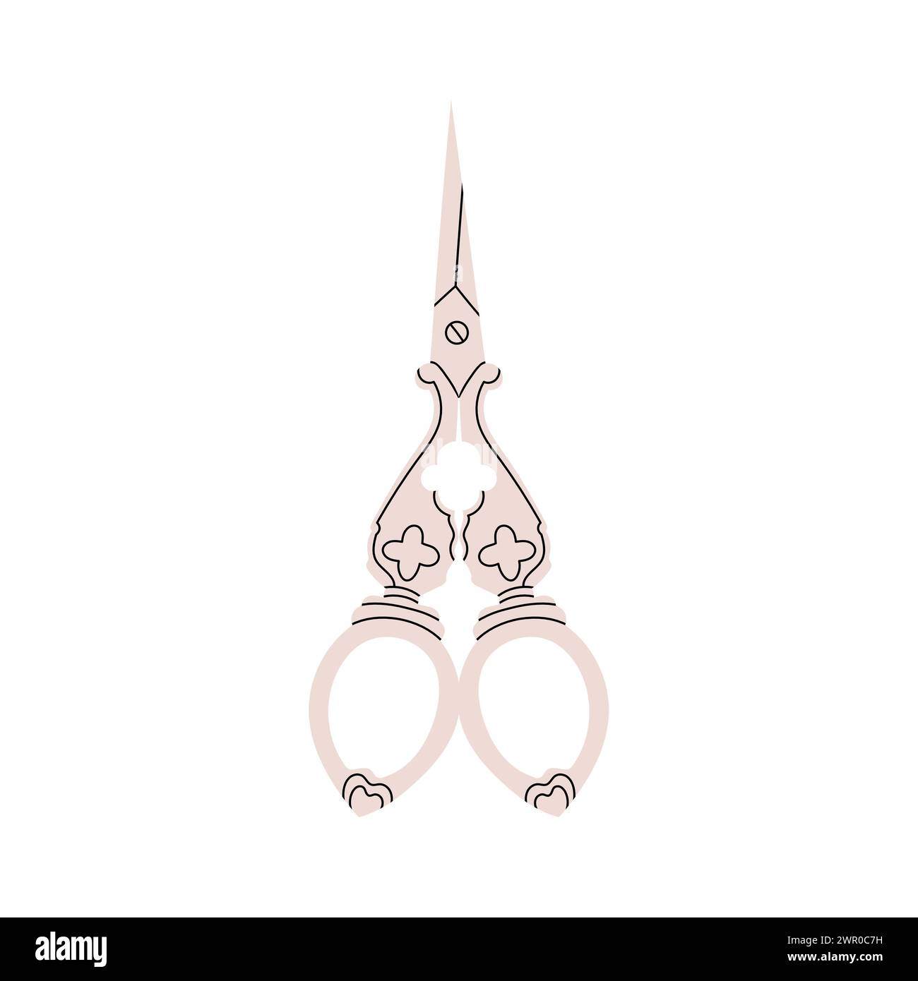 Colorful scissors for creativity Stock Vector Image & Art - Alamy