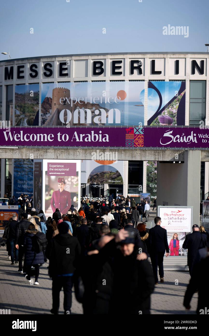 ITB travel fair Berlin Deu, Deutschland, Germany, Berlin, 05.03.2024 ...