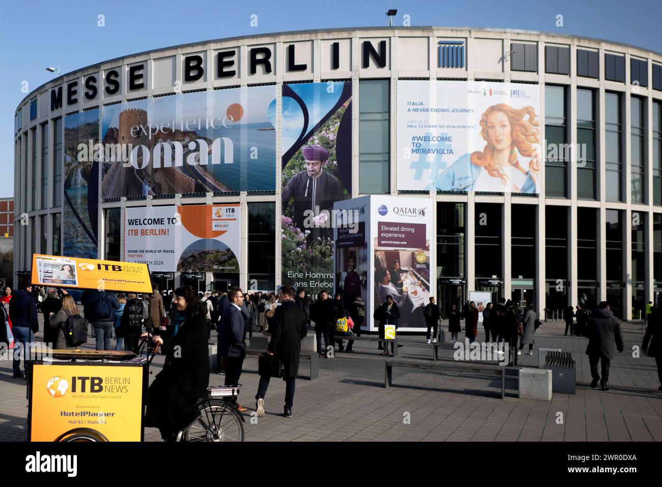 ITB travel fair Berlin Deu, Deutschland, Germany, Berlin, 05.03.2024 ...