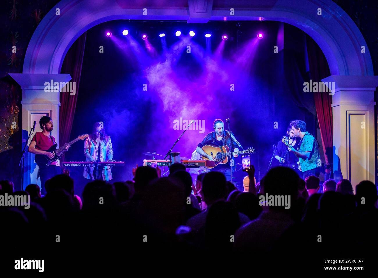 Dave McPhillips (L), Danny O'Reilly (C) and Graham Knox (R) members of ...