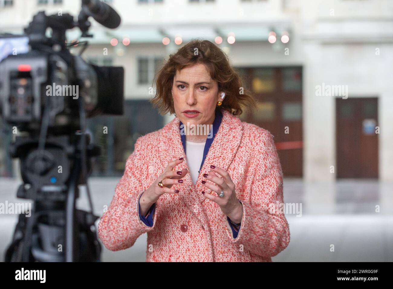 London, England, UK. 10th Mar, 2024. Health Secretary VICTORIA ATKINS ...