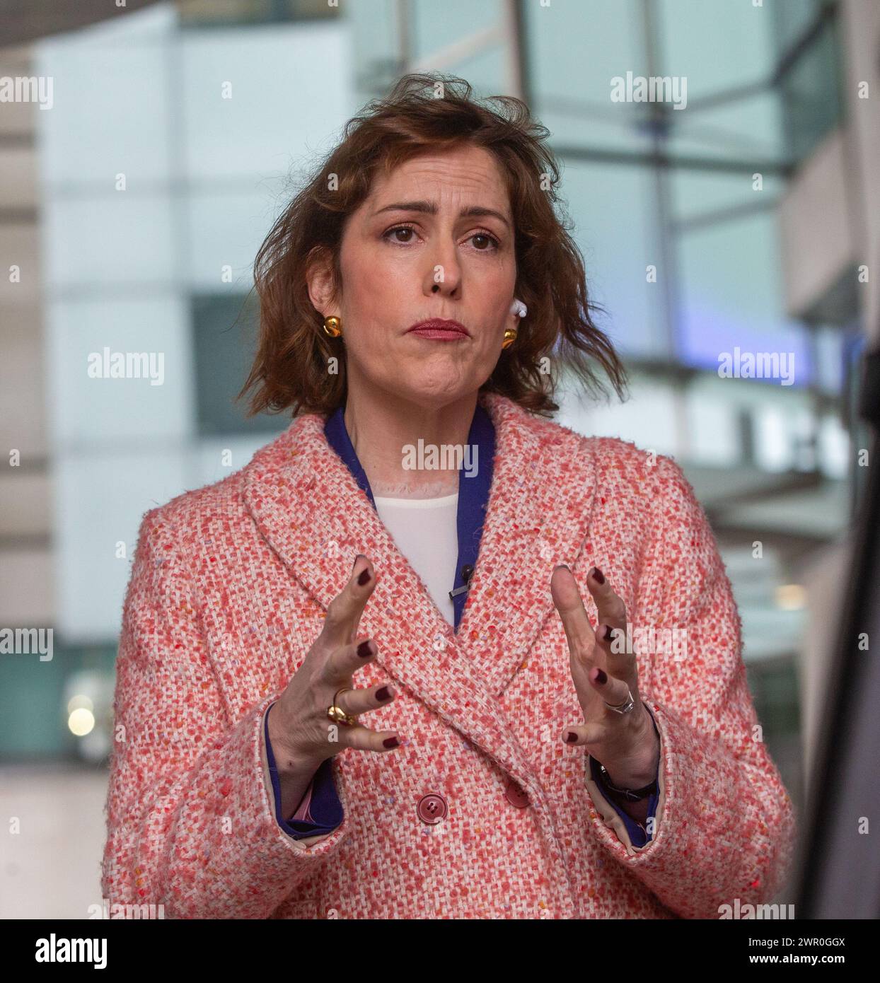 London, United Kingdom. March 10 2024. Health Secretary Victoria Atkins ...