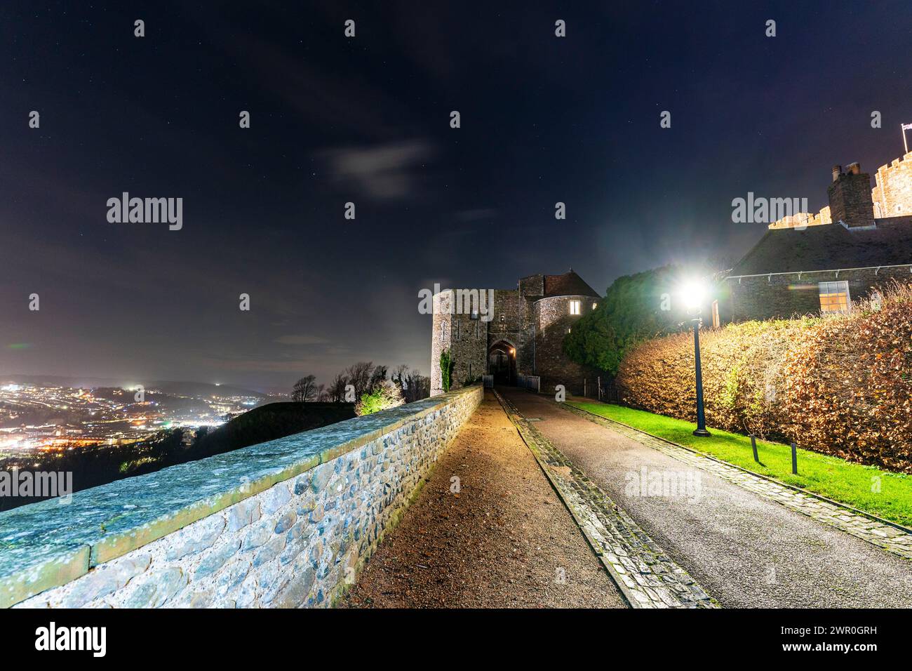 The defensive Peverell's gate, also known as Peverell's tower, a 13th ...