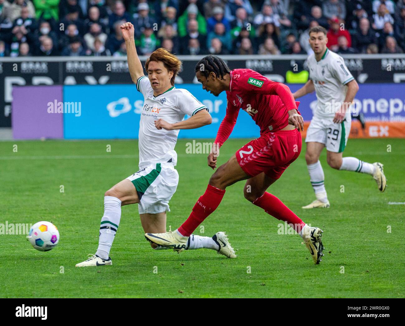 Torschuetze maximilian woeber borussia moenchengladbach hi-res stock ...