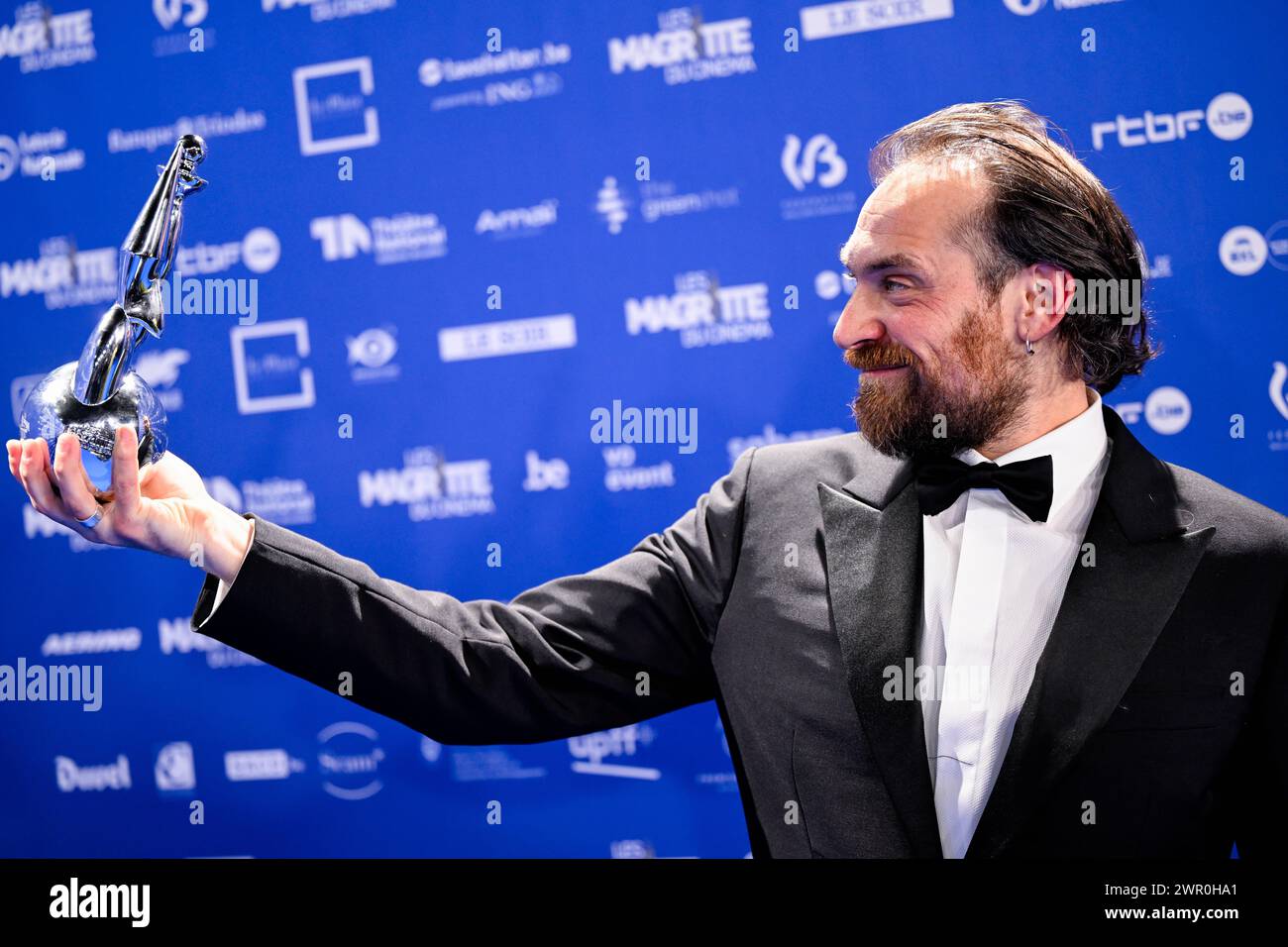 Best actor award winner Arieh Worthalter pictured during the 13th ...
