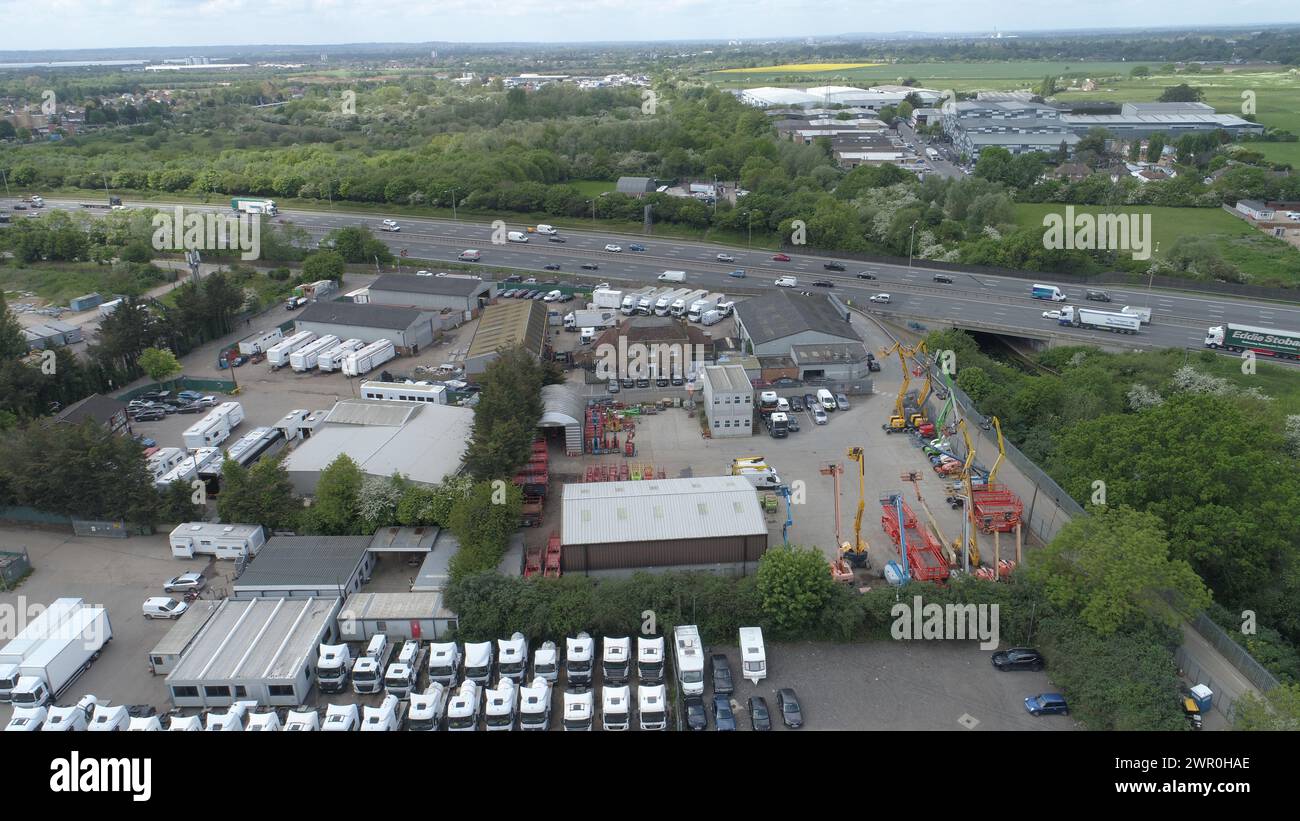 M25 london orbital motorway hi-res stock photography and images - Alamy