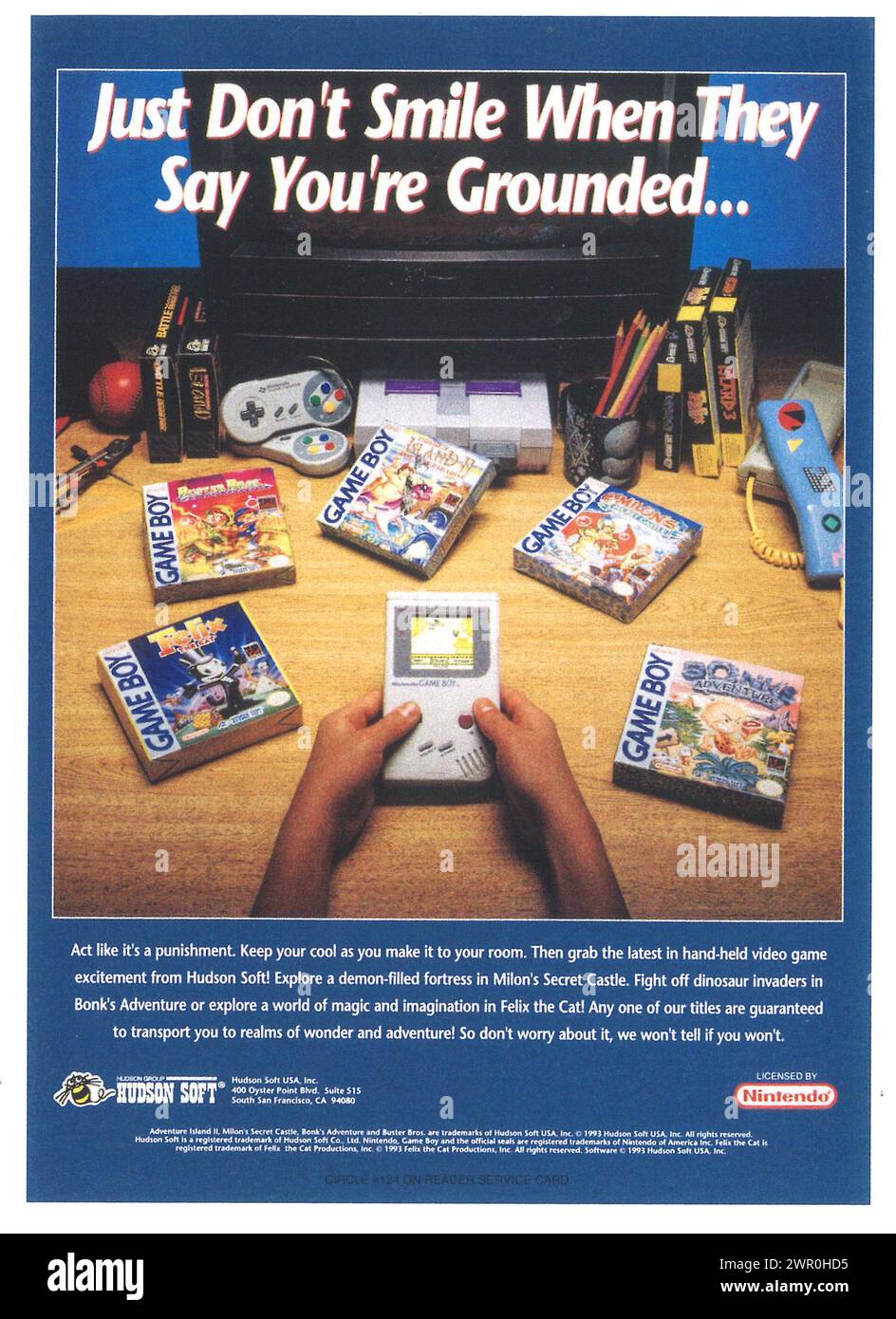 Nintendo game boy 1993 hi-res stock photography and images - Alamy