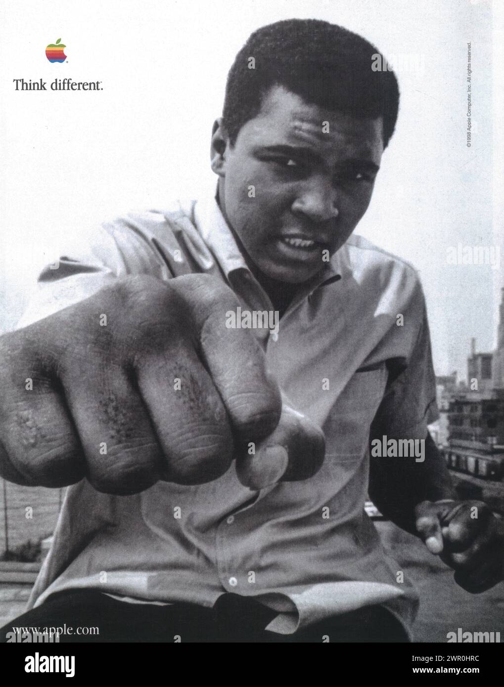 Think different ad hi-res stock photography and images - Alamy