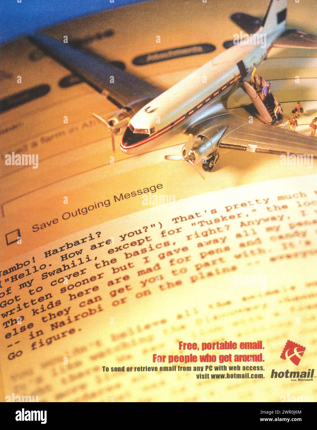 Hotmail ad hi-res stock photography and images - Alamy