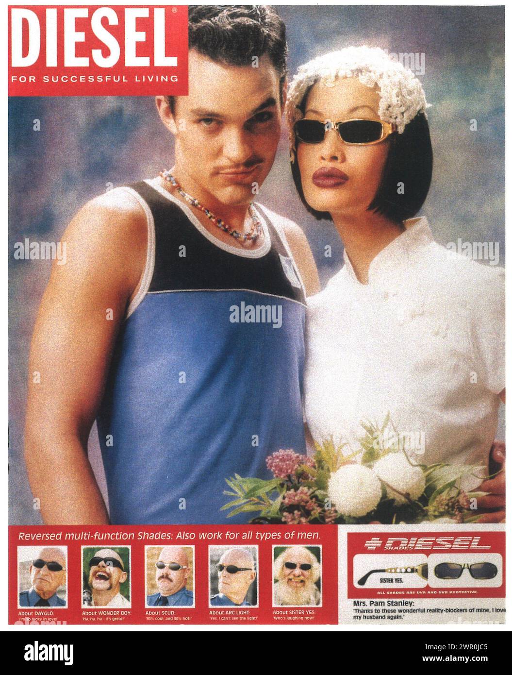 Diesel ad 90s hi-res stock photography and images - Alamy