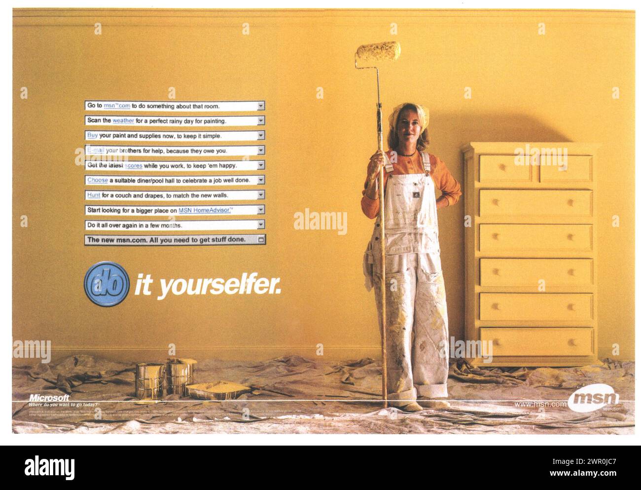 Microsoft advert 1990s hi-res stock photography and images - Alamy