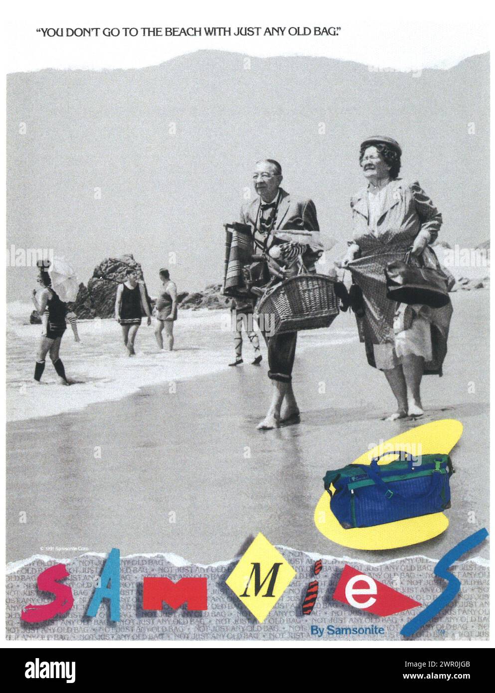 Samsonite luggage ad hi-res stock photography and images - Alamy