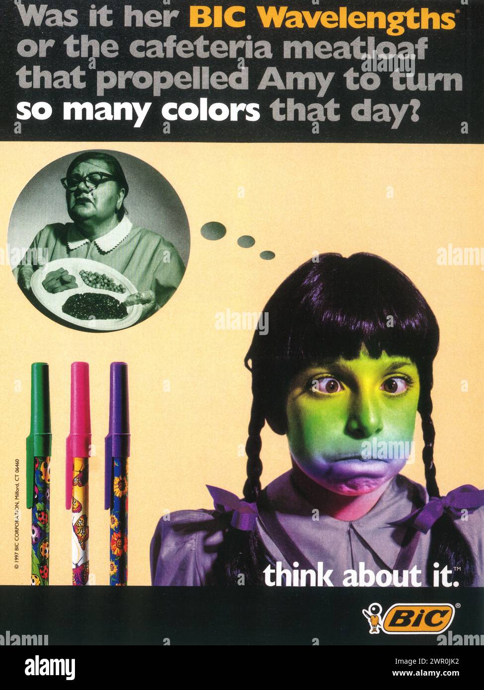 Old adverts for pens hi-res stock photography and images - Alamy