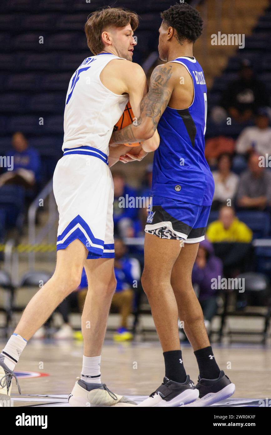 March 9, 2024, Washington, District Of Columbia, USA: A jump ball is ...