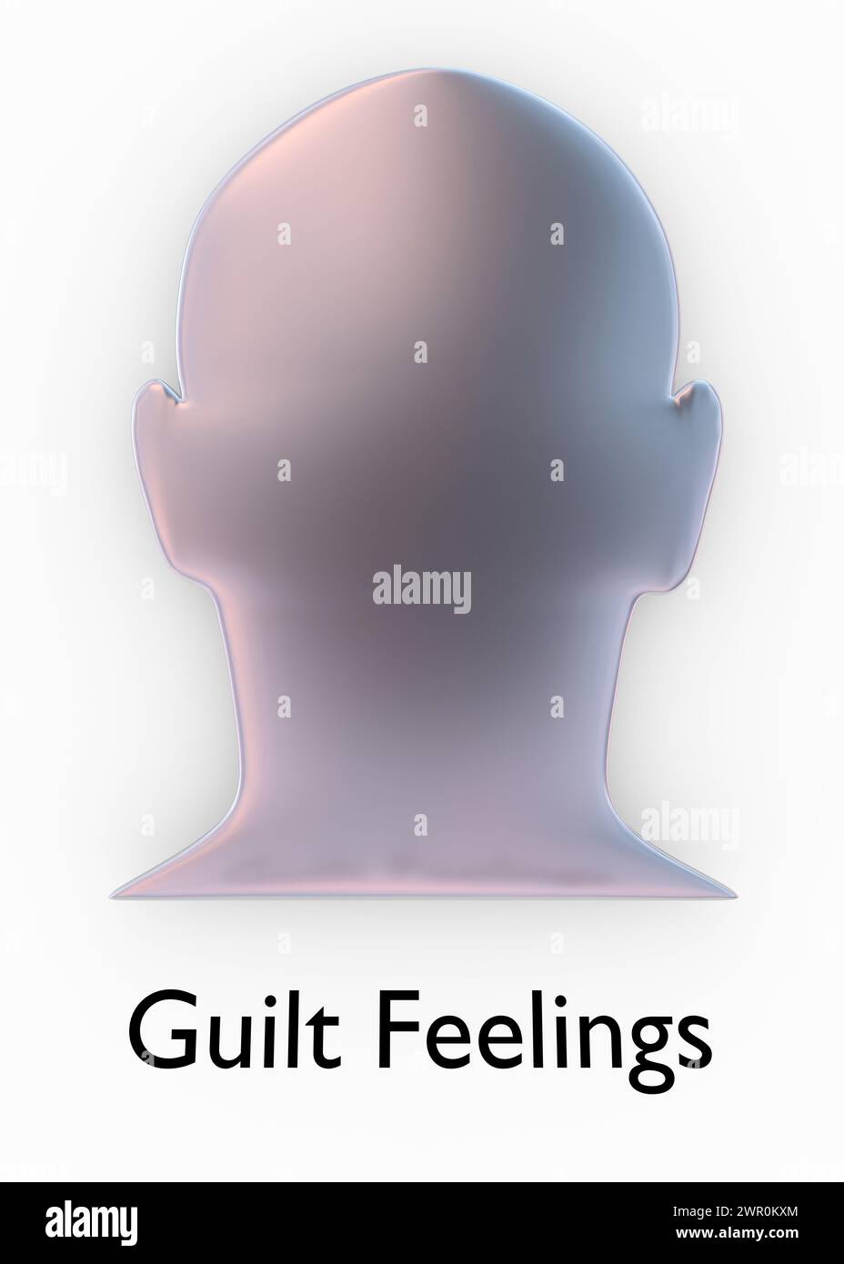 Girl shame silhouette Cut Out Stock Images & Pictures - Alamy