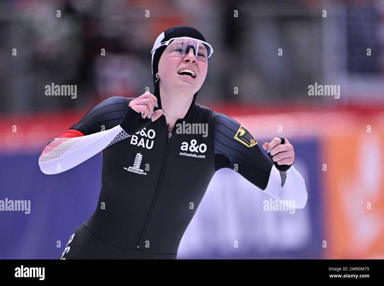 Inzell, Germany. 10th Mar, 2024. Speed skating, women, sprint world ...