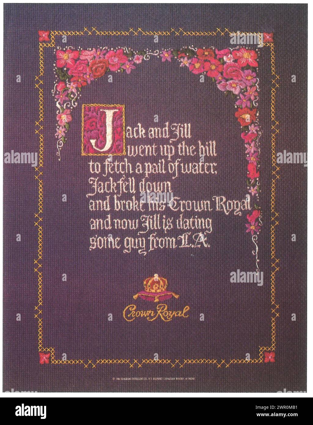 Crown royal vintage ads hi-res stock photography and images - Alamy