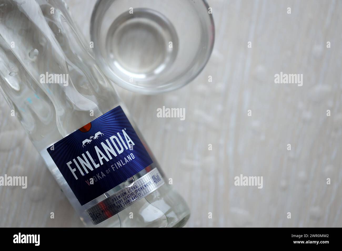 Finlandia vodka logo hi-res stock photography and images - Alamy