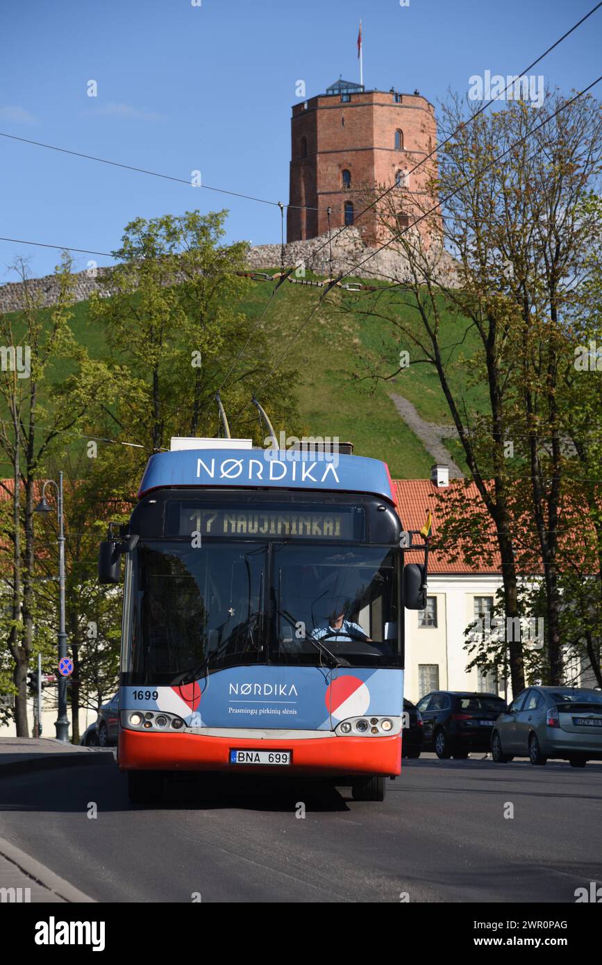 Solaris Trollino trolleybus Stock Photo - Alamy