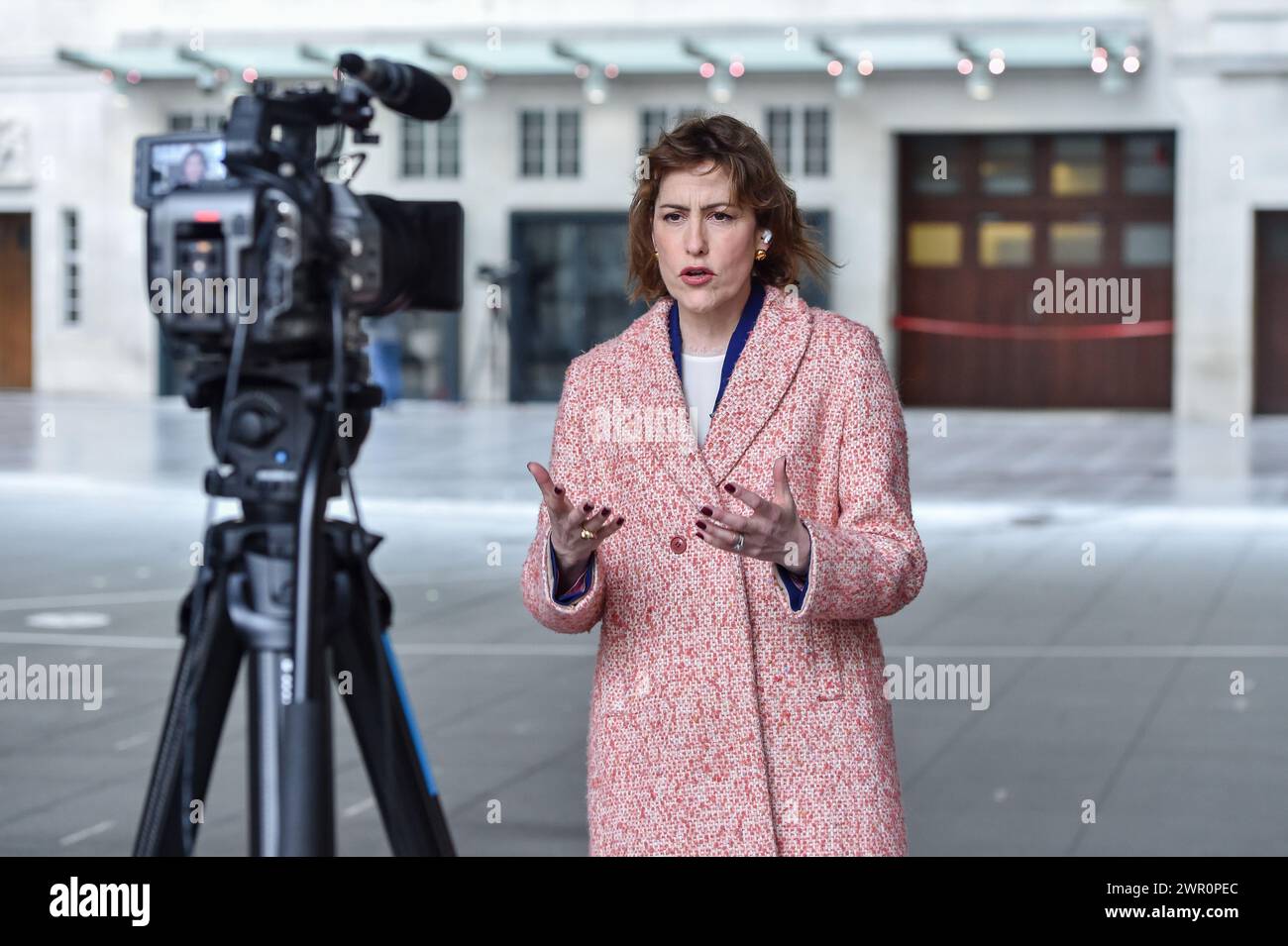London, England, UK. 10th Mar, 2024. Health Secretary VICTORIA ATKINS ...