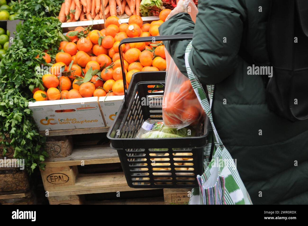 Copenhagen, Denmark/10 March 2024/farmer market or Fruit & vegetable ...