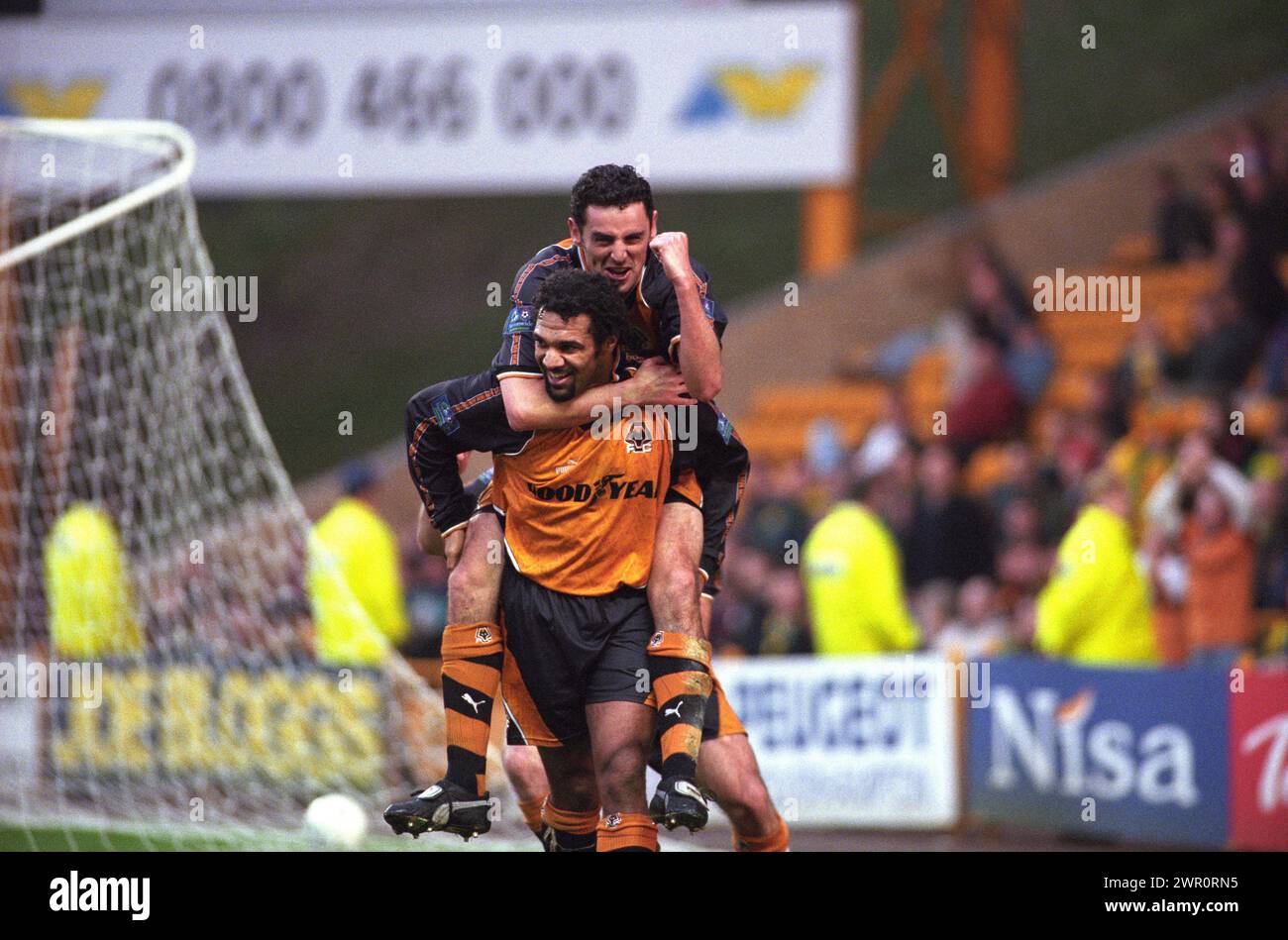 Wolverhampton Wanderers v Norwich City at Molineux 9/1/98 5-0 Don ...