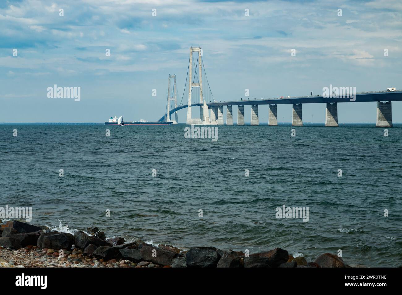 Storebelt bridge hi-res stock photography and images - Alamy