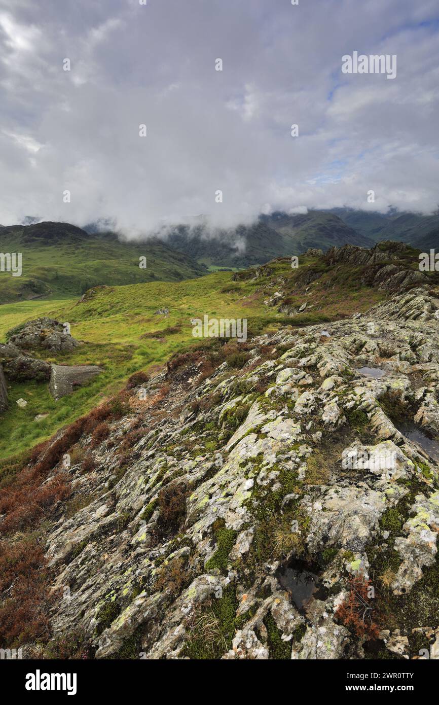 Summit of grange crag fell hi-res stock photography and images - Alamy