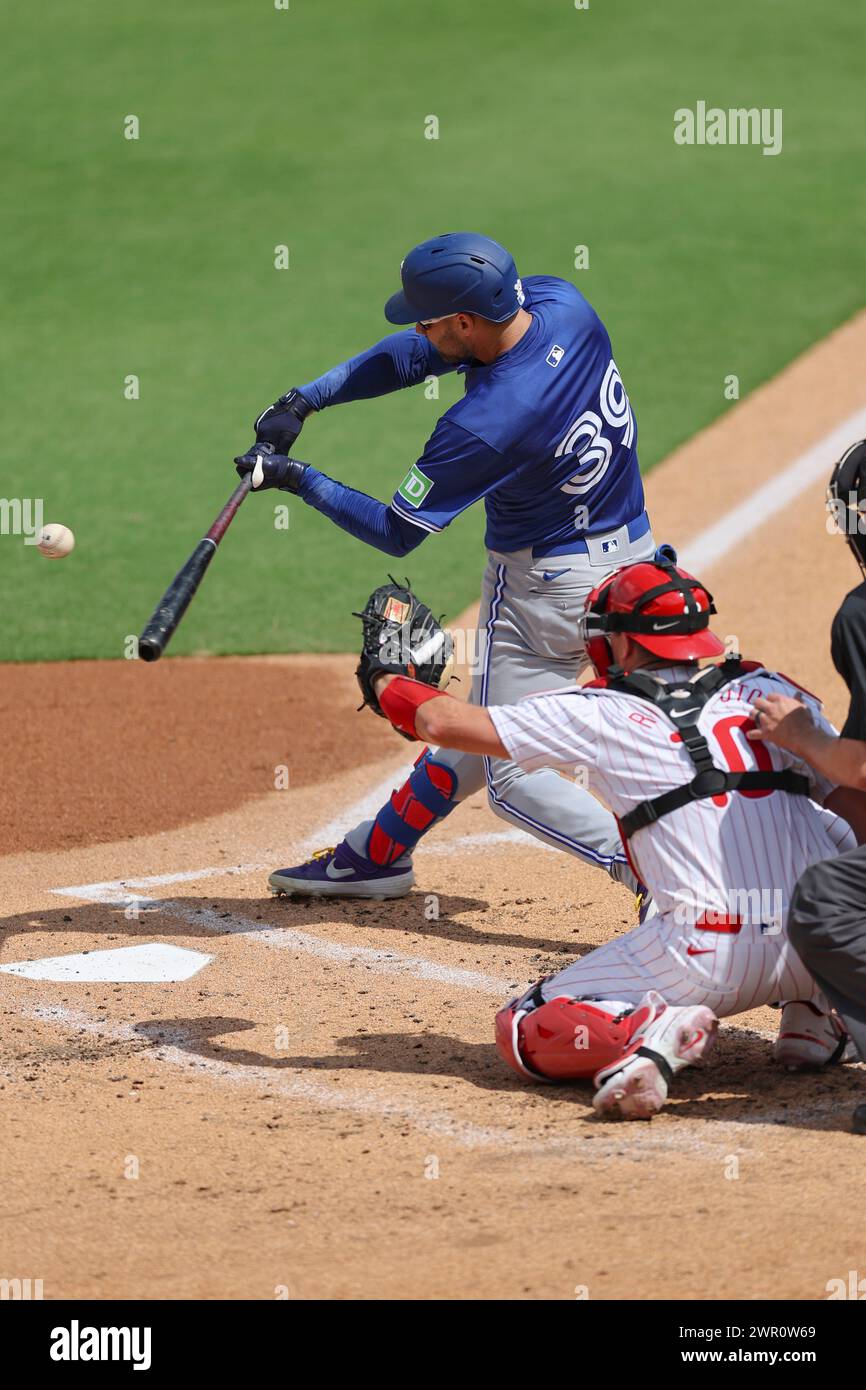 Clearwater, FL: Toronto Blue Jays center fielder Keven Kiermaier (39 ...