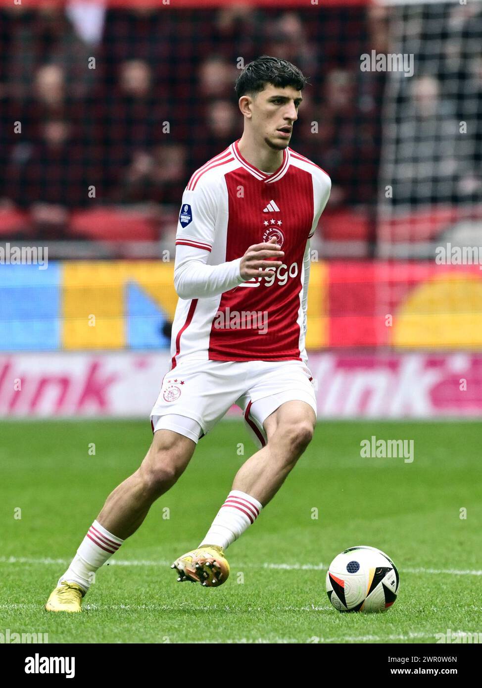 AMSTERDAM - Ahmetcan Kaplan of Ajax during the Dutch Eredivisie match ...
