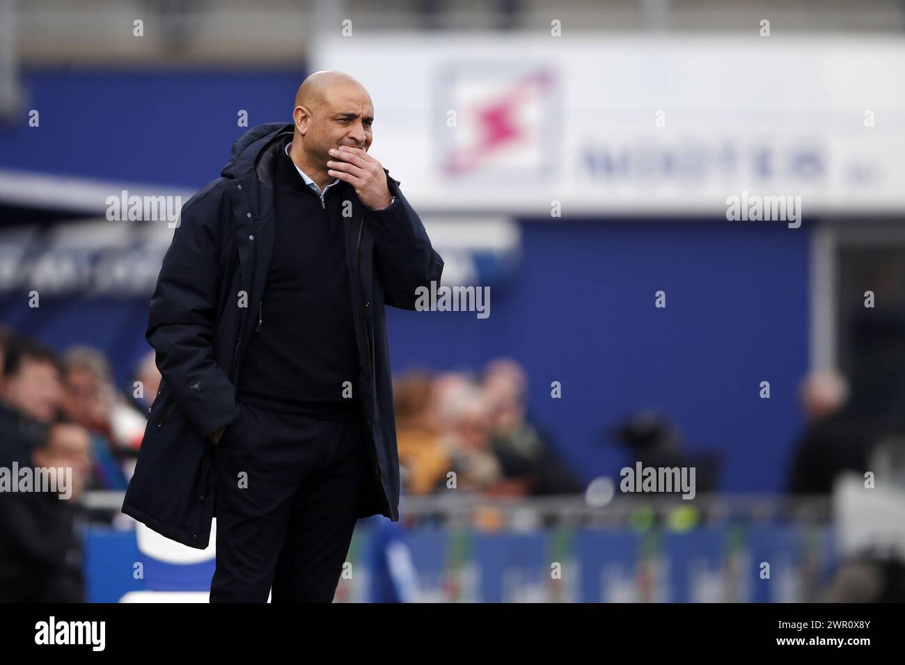 ZWOLLE - FC Volendam coach Regillio Simons during the Dutch Eredivisie ...