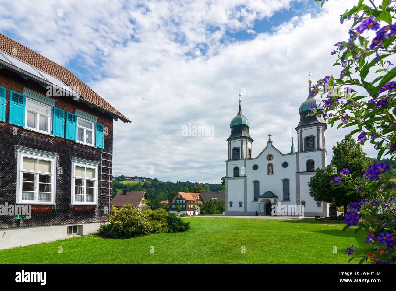 Bildstein: pilgrimage church Bildstein, Municipal office in Bodensee ...