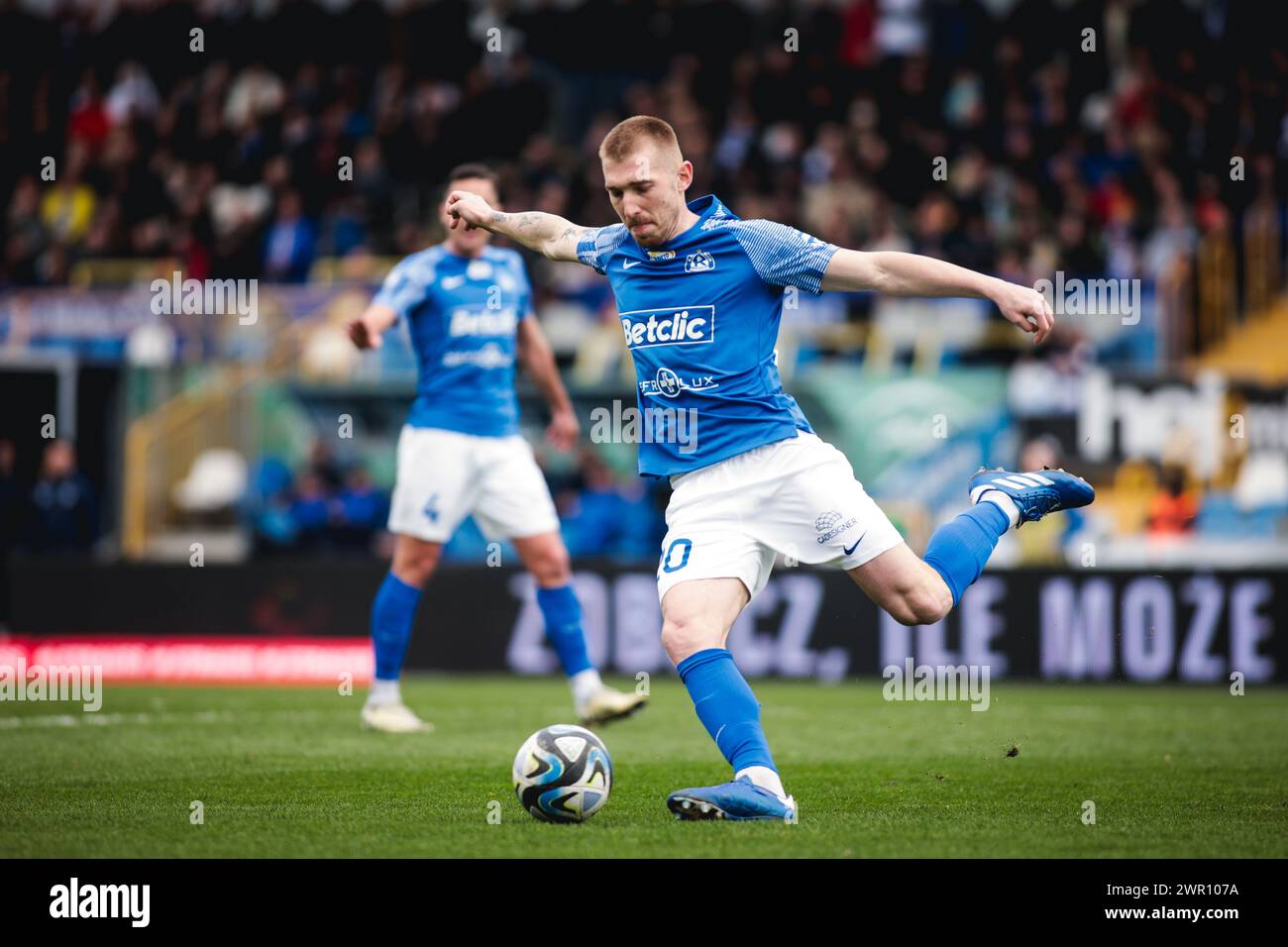 2024.03.10 Mielec Pilka nozna PKO Ekstraklasa 2023/2024 Stal Mielec - Ruch Chorzow N/z Szymon ...