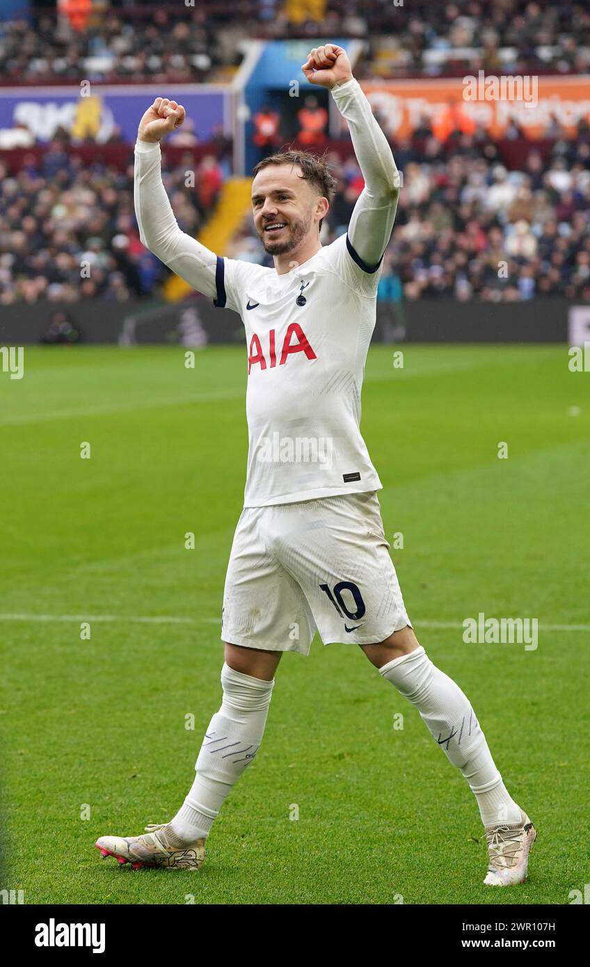 James maddison 10 march 2024 hi-res stock photography and images - Alamy