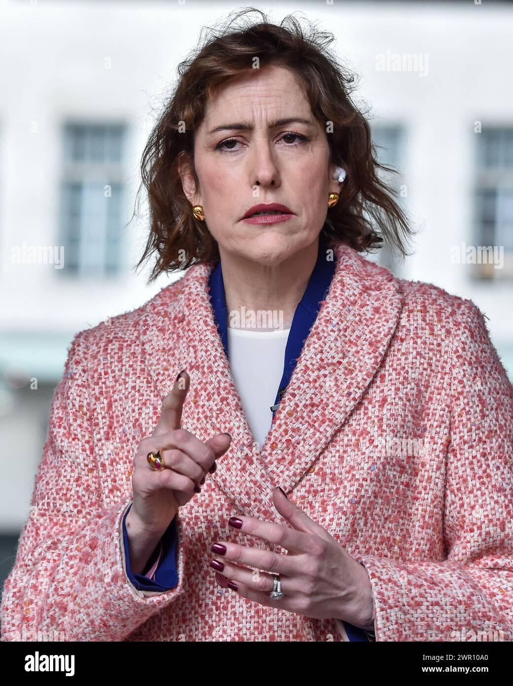 London, England, UK. 10th March 2024. Health Secretary Victoria Atkins ...