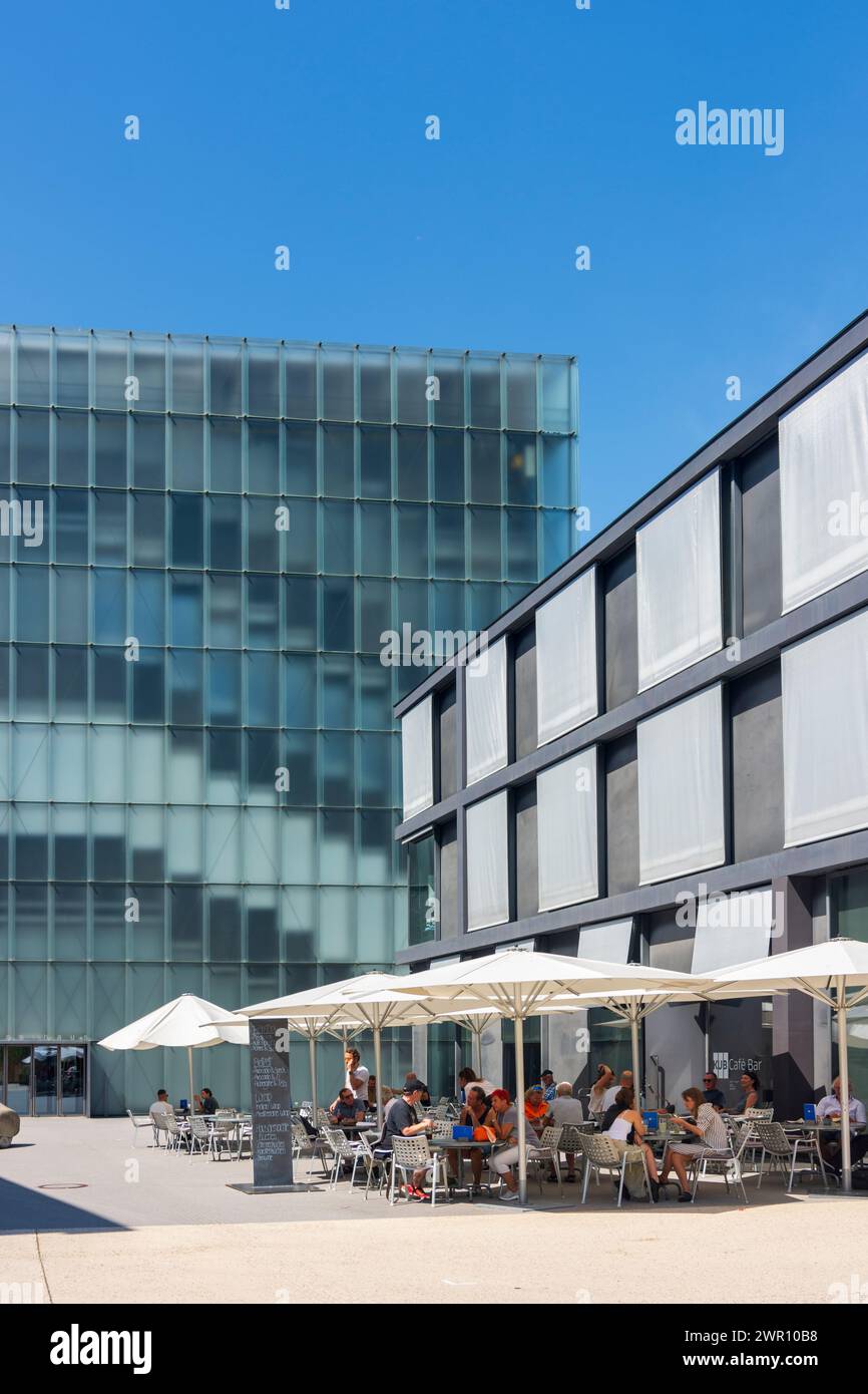 Bregenz: art gallery Kunsthaus Bregenz in Bodensee (Lake Constance ...