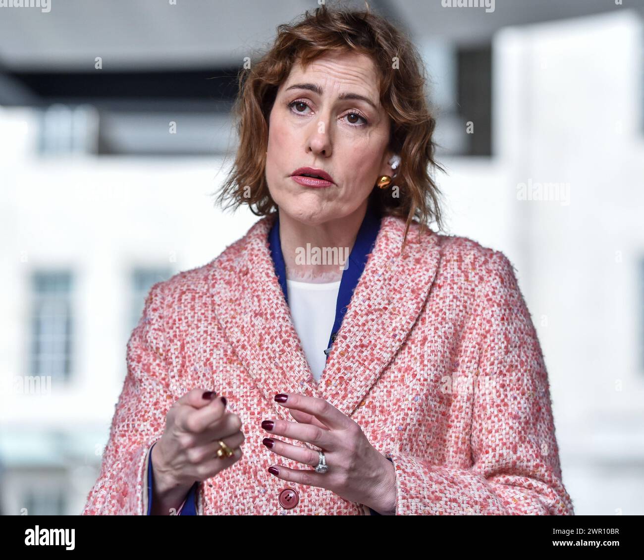 London, England, UK. 10th March 2024. Health Secretary Victoria Atkins ...