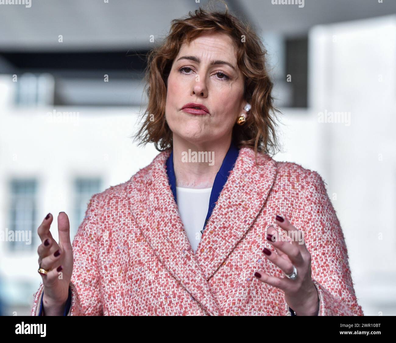 London, England, UK. 10th March 2024. Health Secretary Victoria Atkins ...